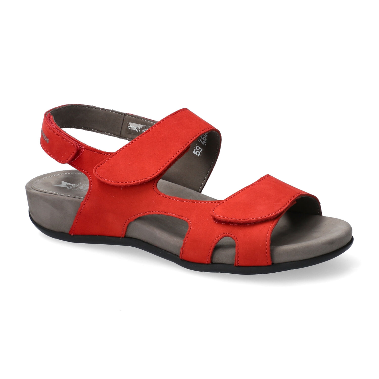 Mephisto sandale juliet rouge femme | Mephisto